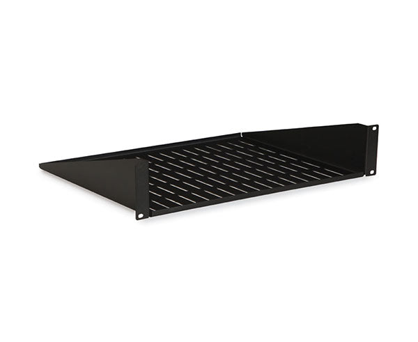 2U 14" Vented Eco Shelf for Two & Four Post Equipment Racks