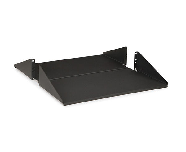 2U 2-Piece Telco Rack Shelf for 2-Post Racks