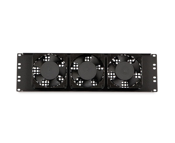 3U Triple Fan Panel for 4-Post Server Racks – Patch Cords Online