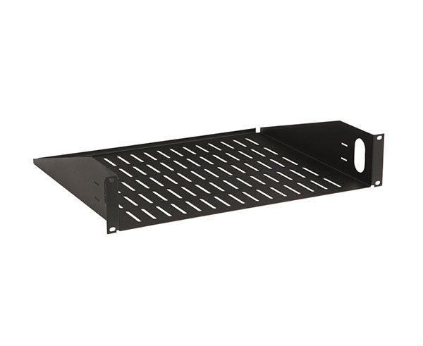 2U 14.75" Vented Economy Rack Shelf for 19" Racks