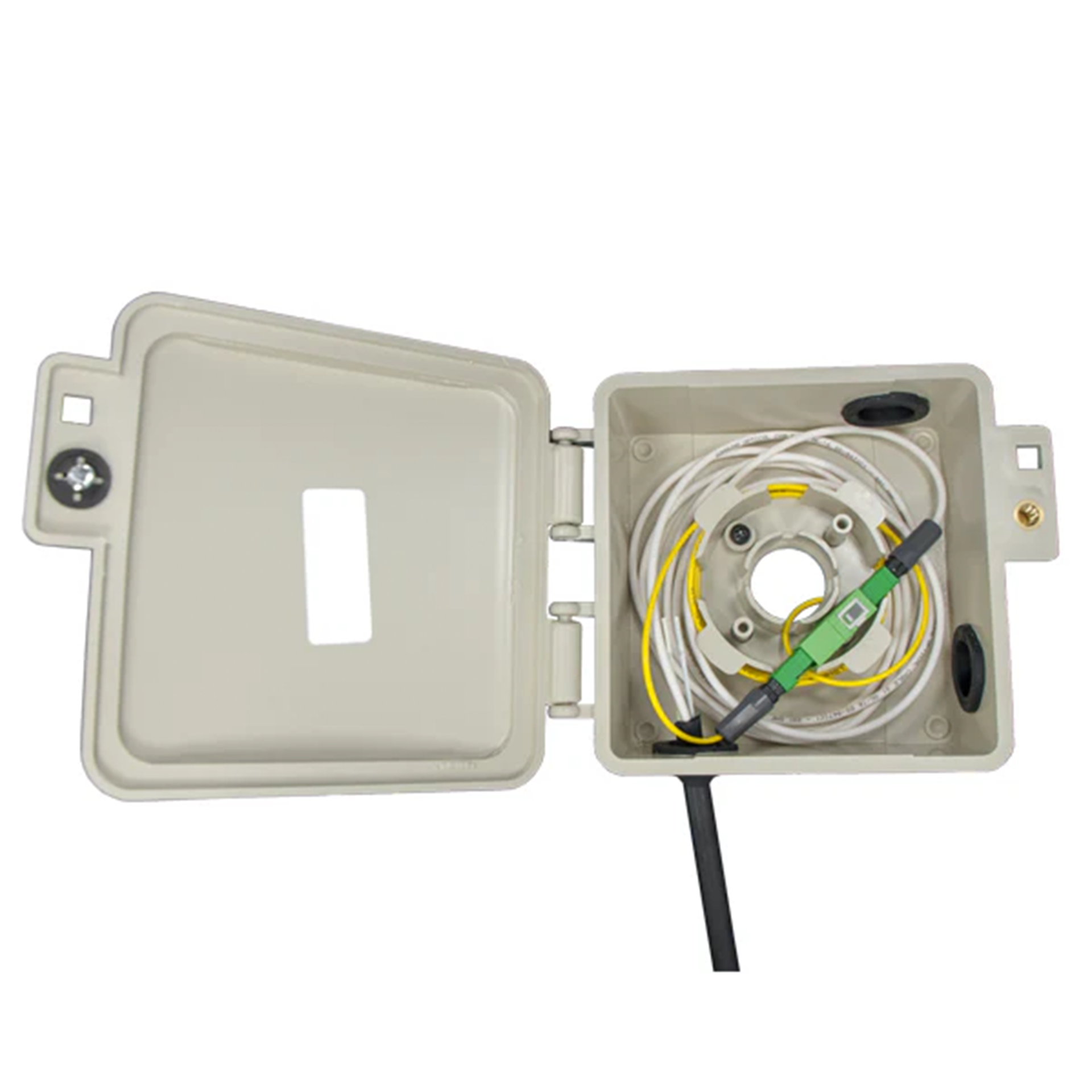 Fiber Slack Storage Box - Exterior Sealed, Dual Spool, 3mm – Patch ...