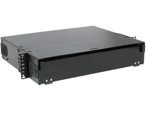 2RU Slide-Out Fiber Patch Panel, 144 Splice Capacity
