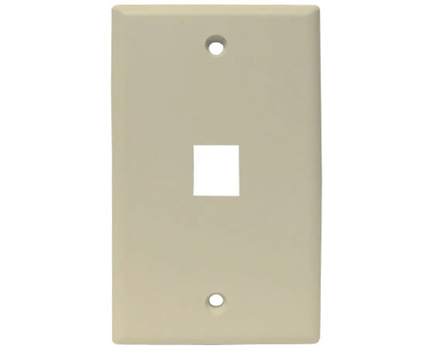 Cable Management with High Density Keystone Wall Plates – Patch Cords ...