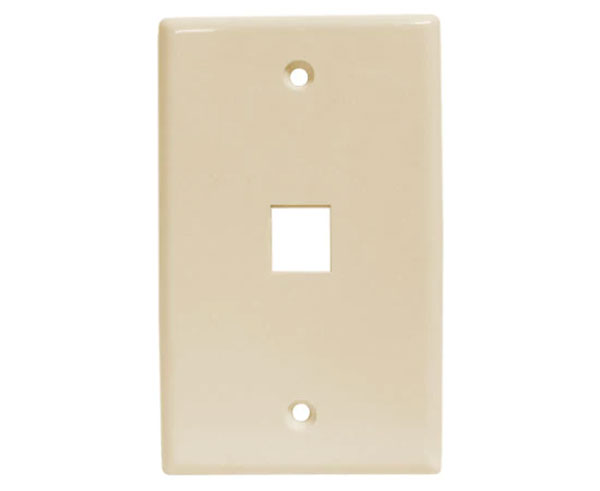 Standard Keystone Wall Plates for Network and Coax