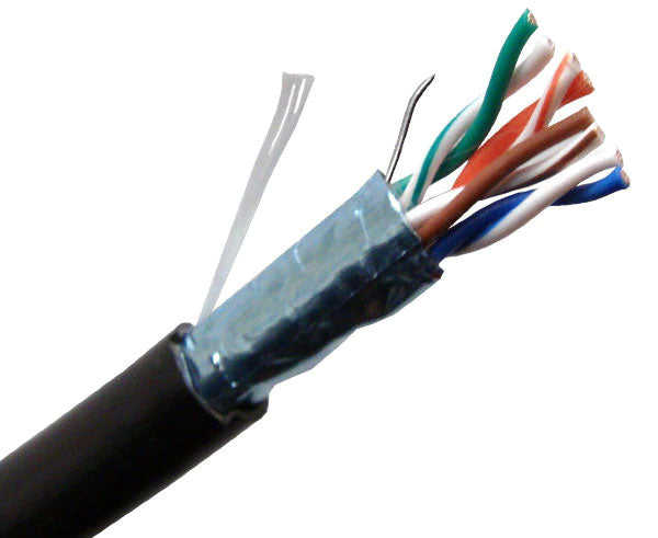 CAT5E Stranded Copper Bulk Ethernet Cable - FTP Shielding - Patch Cords ...